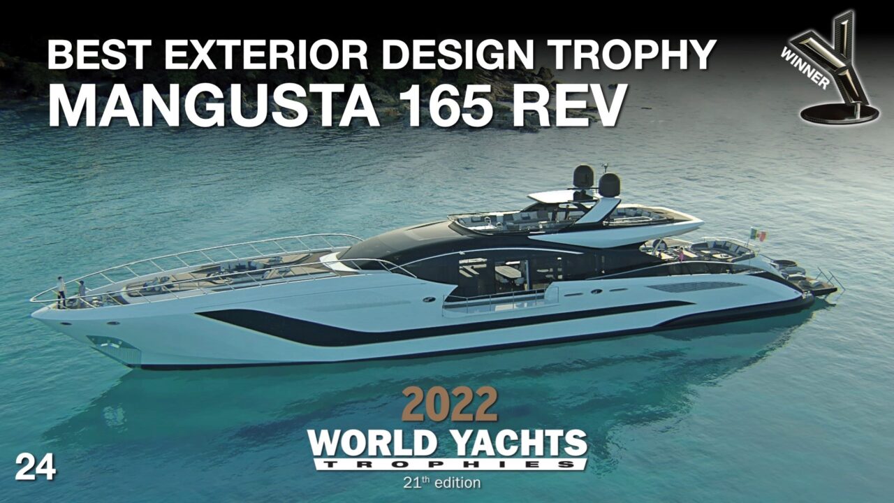 MANGUSTA 165 REV AT THE WORLD YACHTS TROPHIES 2022 | Mangusta Yachts